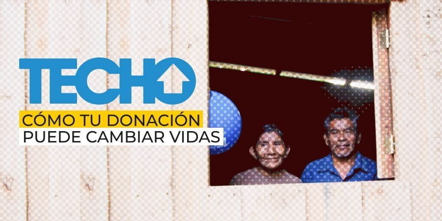 Dona a Fundación Techo y ayuda a transformar vidas