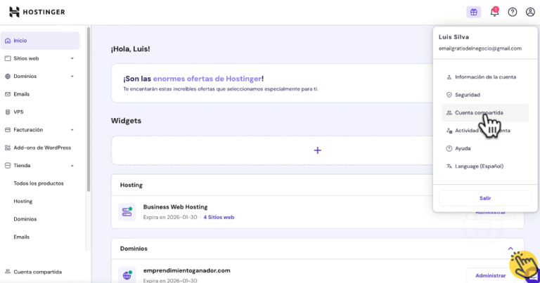 Curso de Hostinger 2025 Gratis + Cupón de descuento
